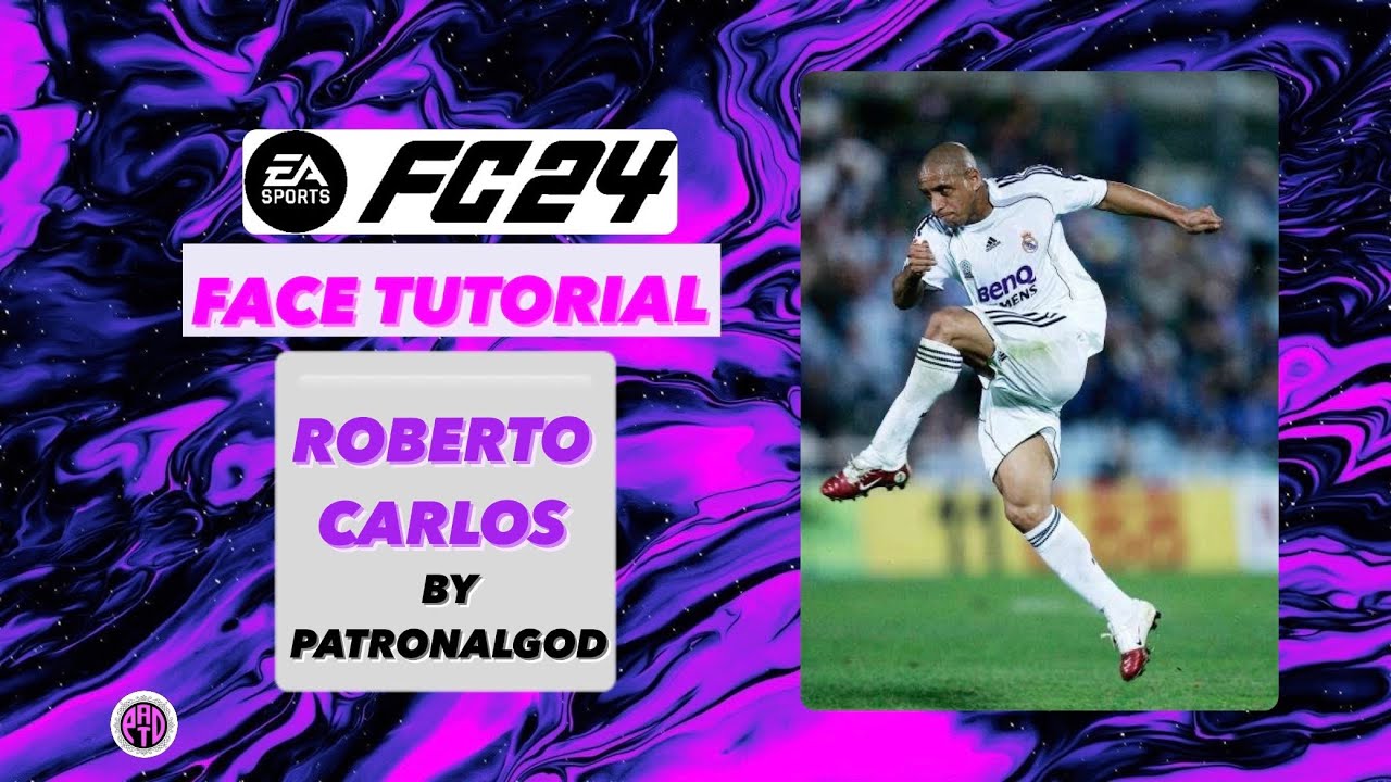 FC 24 ROBERTO CARLOS FACE CREATION | PRO CLUBS | COMO HACER A ROBERTO ...