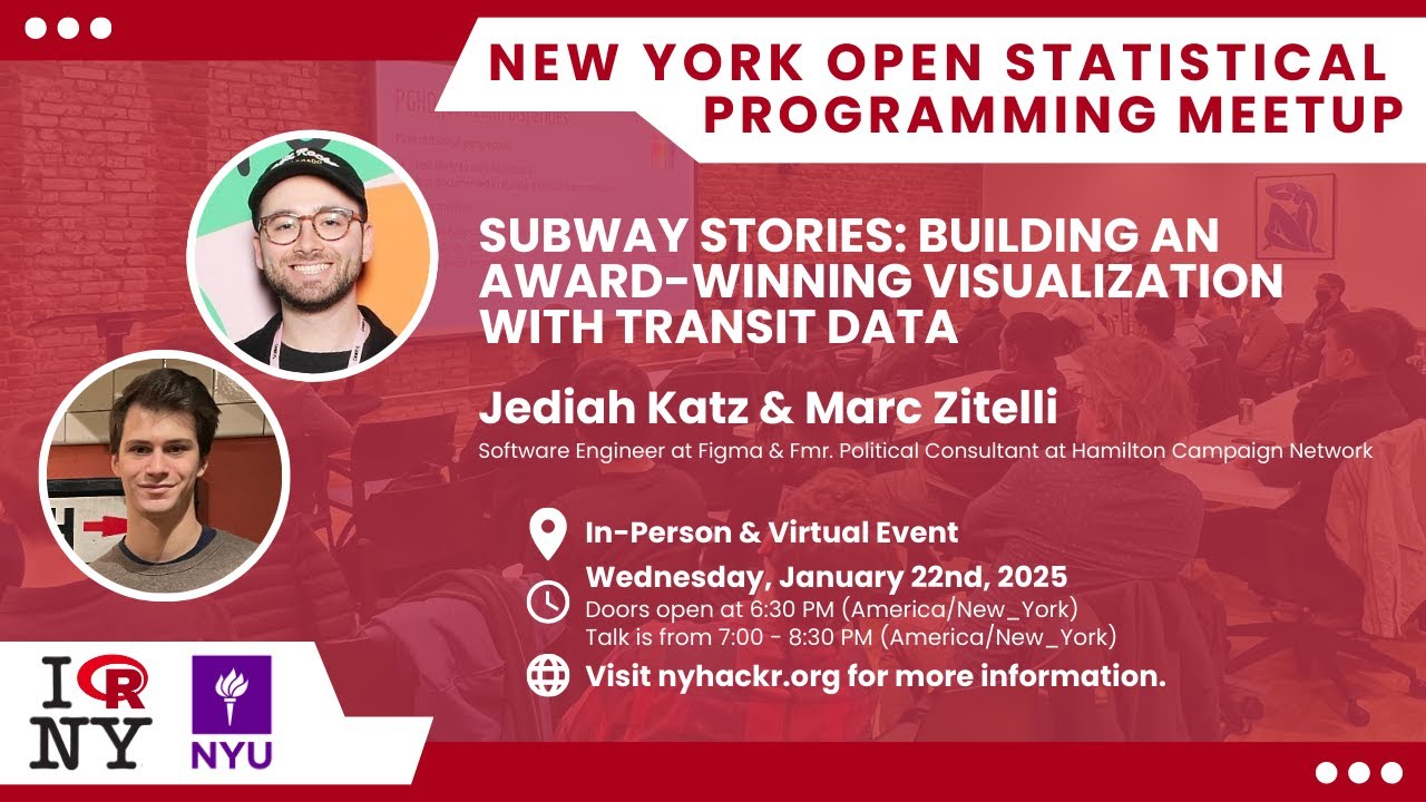 Subway Stories: Building an Visualization w/ Transit Data - Jediah Katz & Marc Zitelli -nyhackr ...
