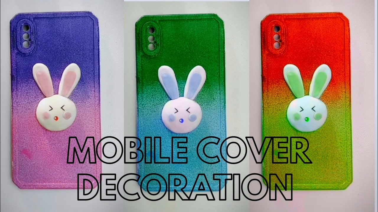 Mobile Cover Decoration📲 | Mobile Cover Ideas - YouTube