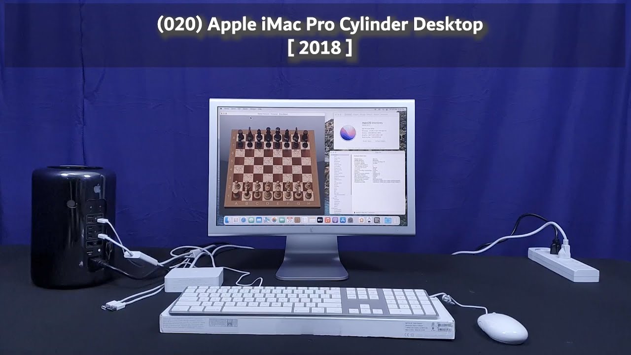 (020) Apple iMac Pro Cylinder Desktop [ 2018 ] - YouTube
