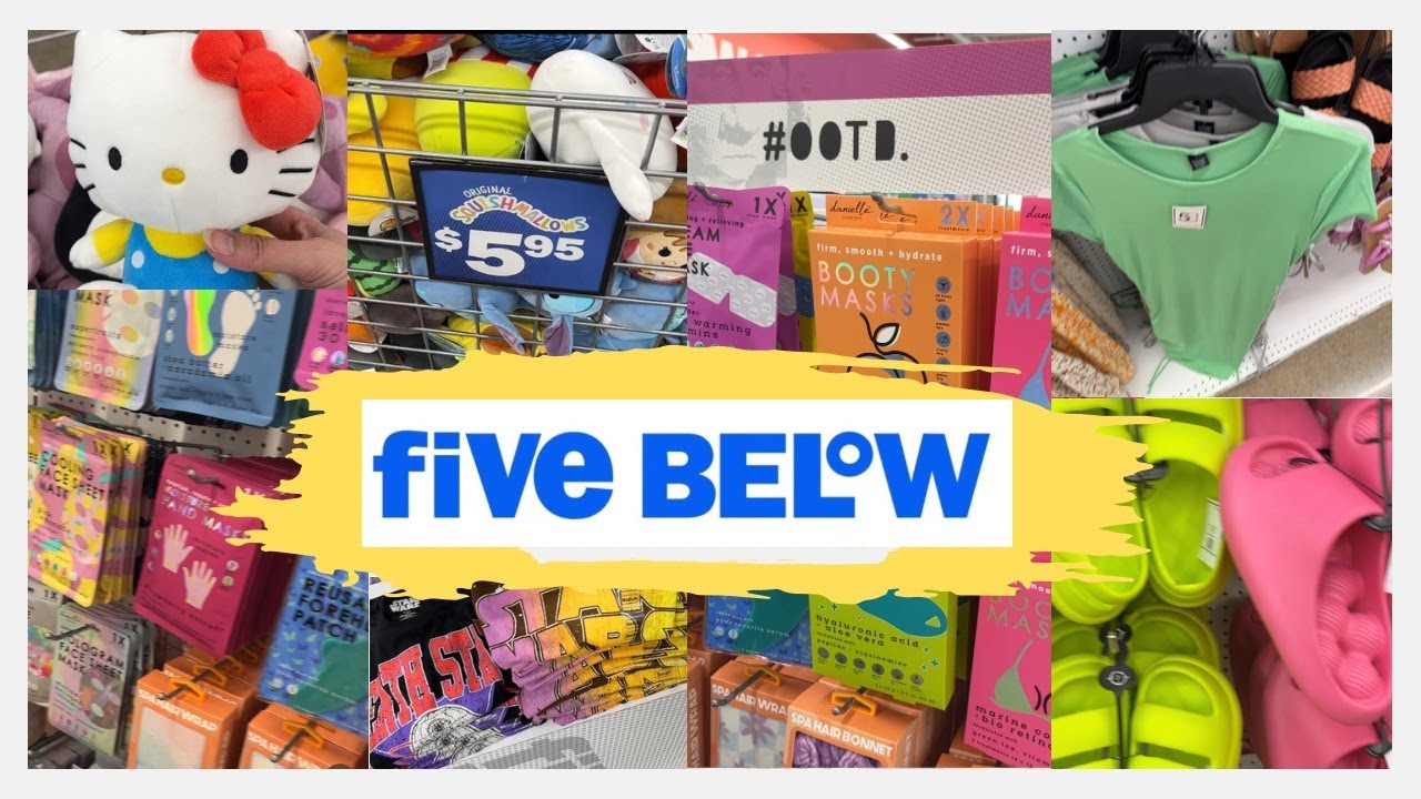 FIVE BELOW * SHOP With Me! Summer 2024 - YouTube