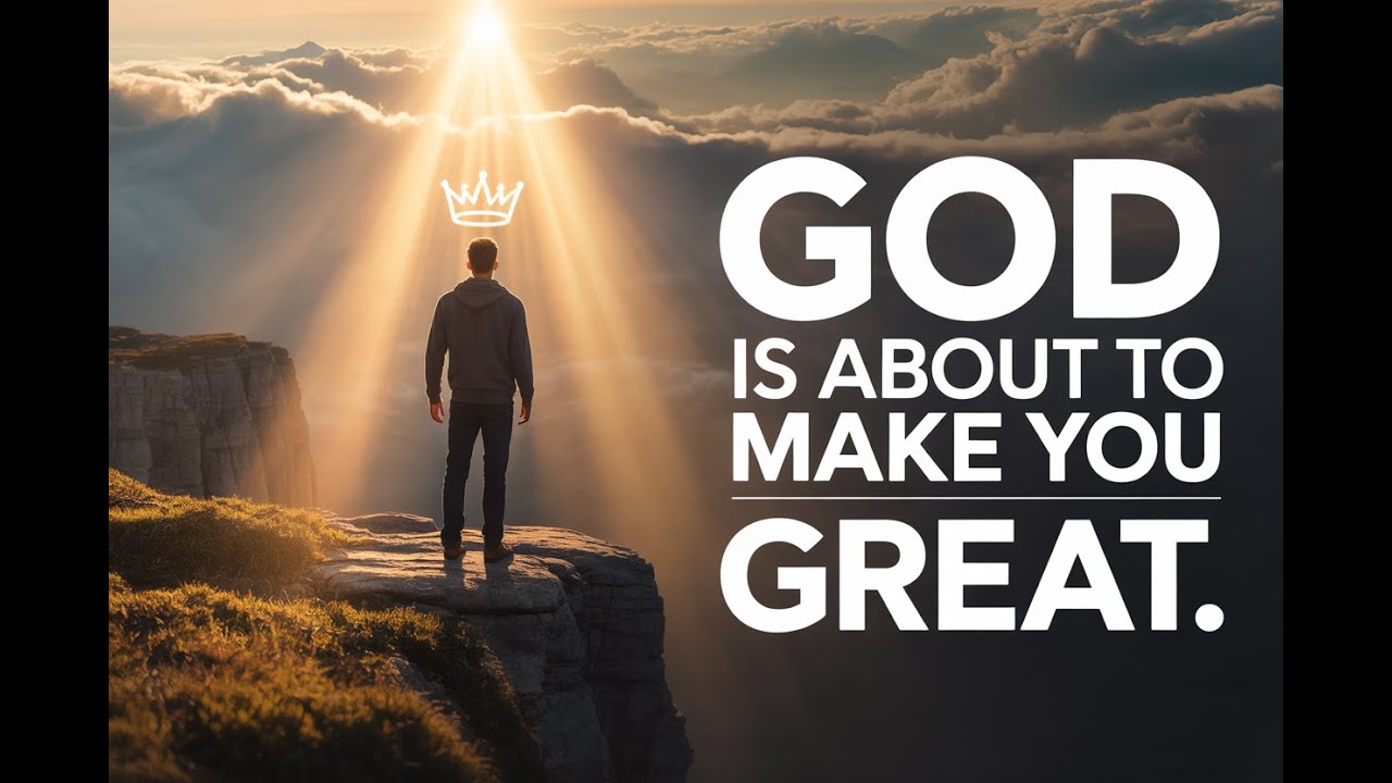 GOD IS ABOUT TO MAKE YOU GREAT - YouTube