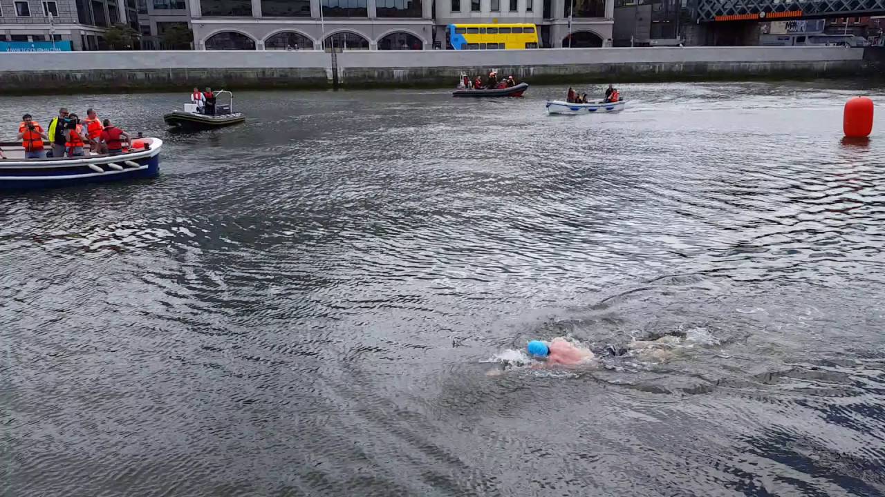 Liffey Swim Men's 2016 Winner - YouTube