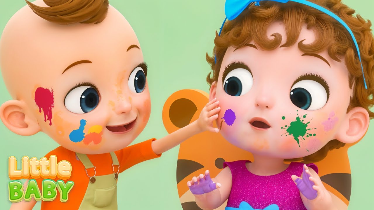 Babies Learn Colors | Color Song | Nursery Rhymes & Kids Songs | Little ...