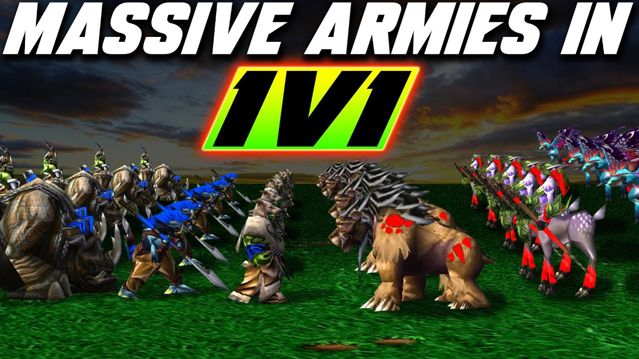 This Game Went To HIGH UPKEEP (80+ pop) - WC3 - Grubby - YouTube