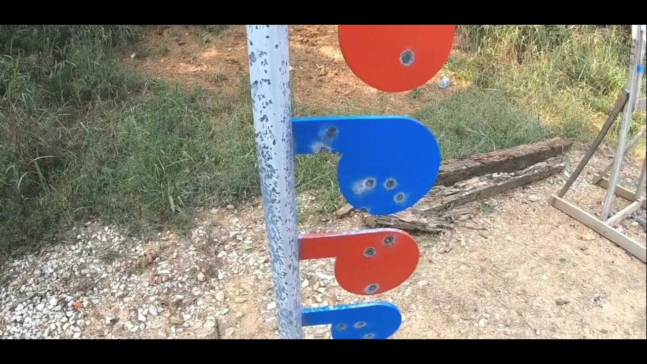 The First Foldable Dueling Tree Target - YouTube
