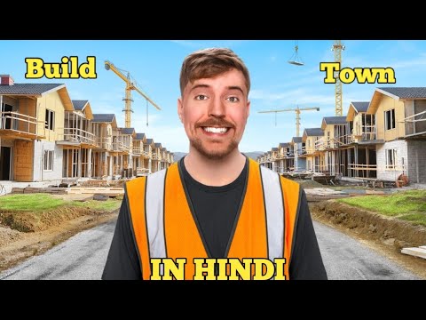 Mr beast build a town / My plain is build a 100 houses and / mr beast ...