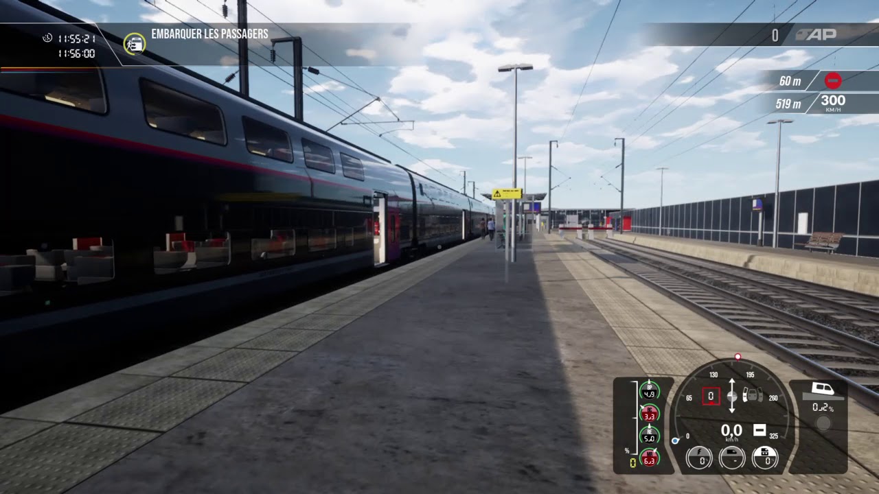 Demarrage TGV |Train Sim World 2 - YouTube