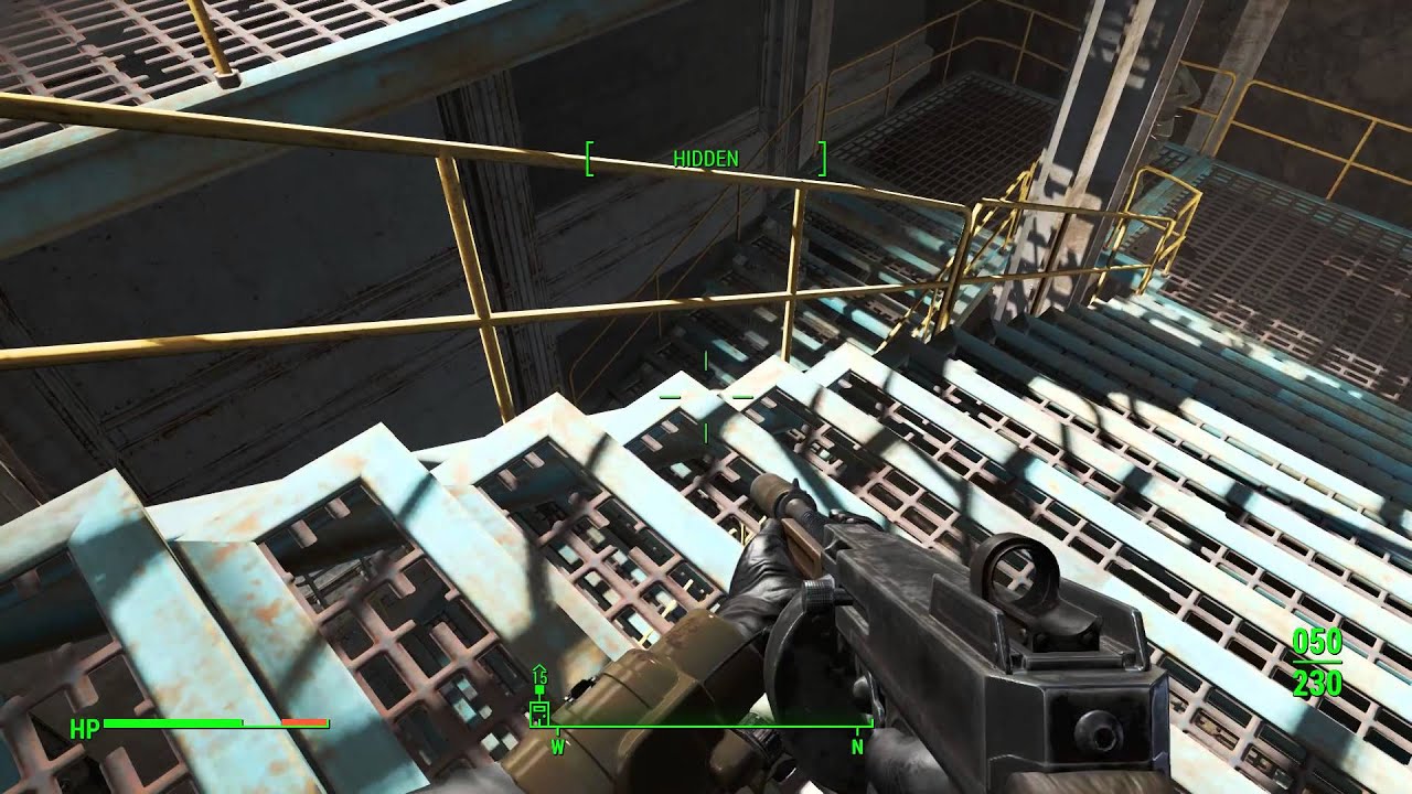 Fallout 4 Clearing Vault 95 - YouTube