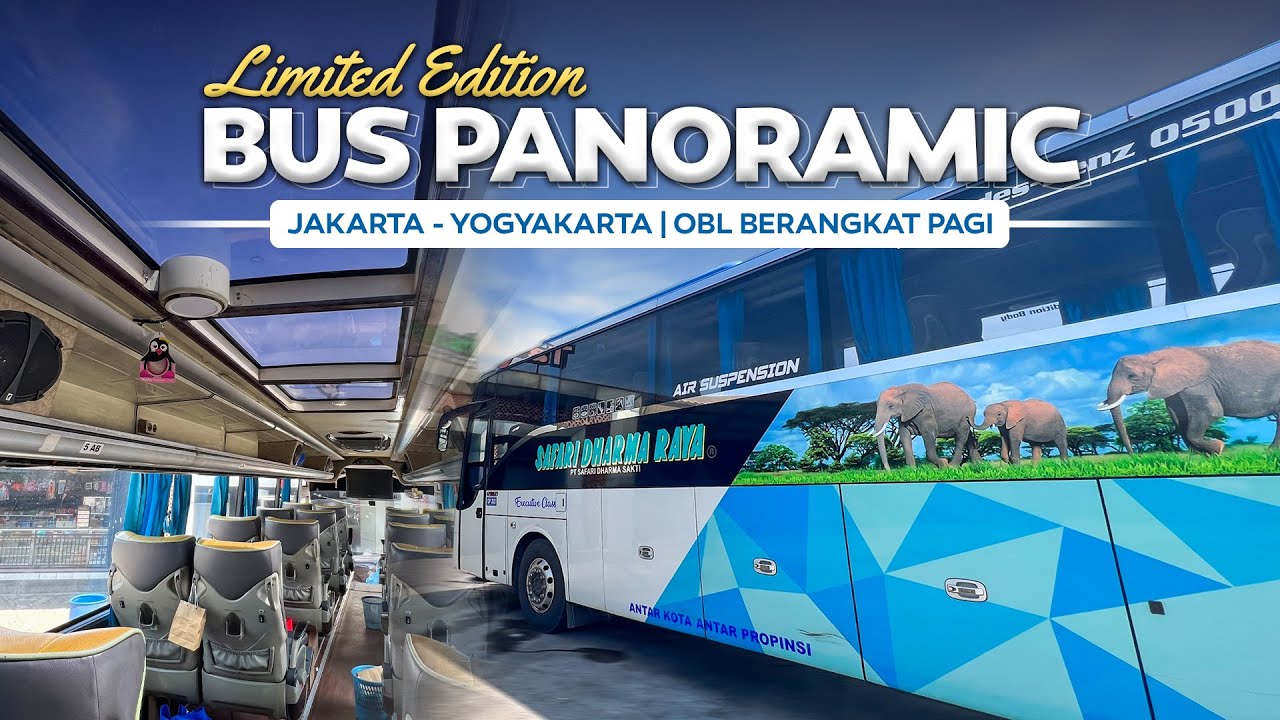 BUS LANGKA LIMITED EDITION , Pakai Atap Kaca ‼️ Trip Safari Dharma Raya ...