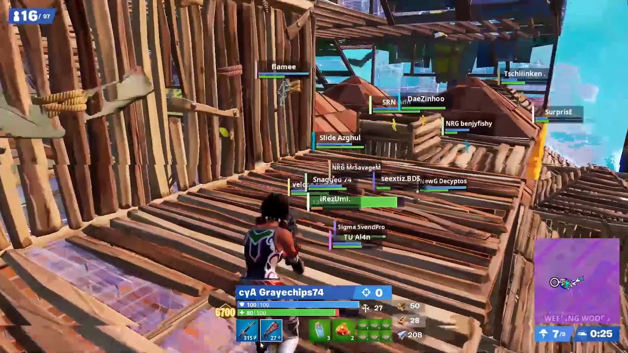 Fortnite War Legends Solo Tournament | benjyfishy vs Stompy vs ...