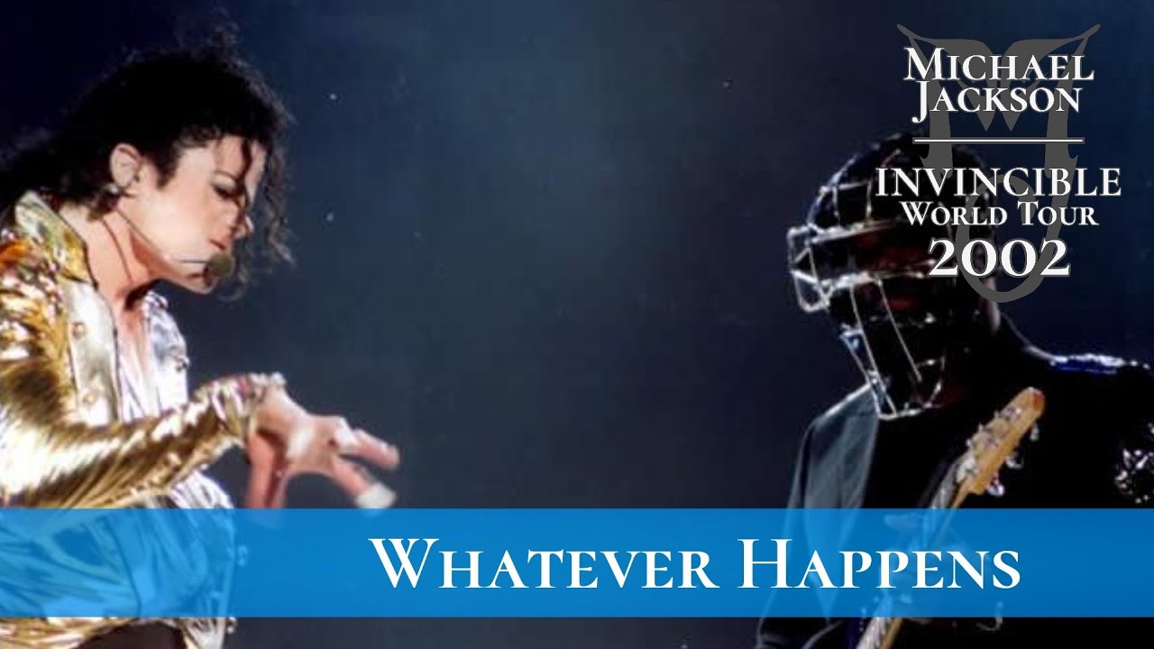 Michael Jackson - Invincible World Tour 2002 - 3. Whatever Happens ...