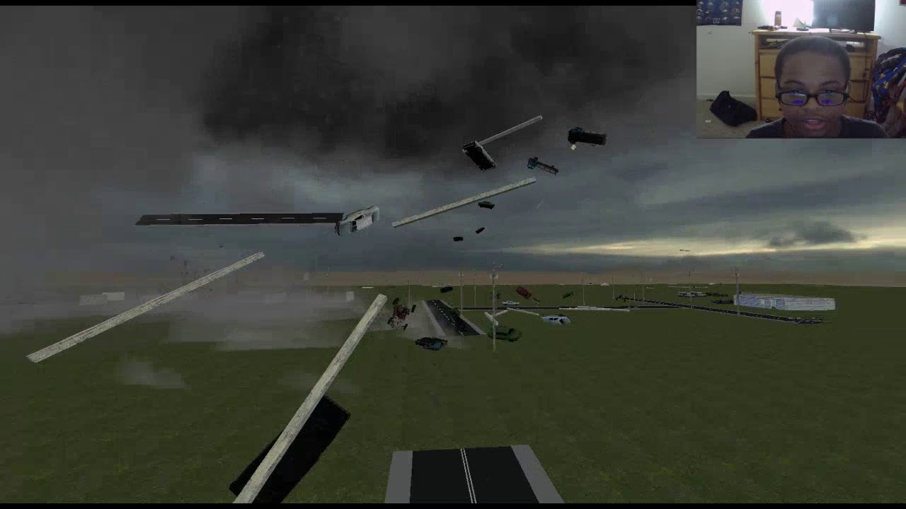 TORNADO RIPS APART NEIGHBORHOOD | GMOD (GDISASTERS) - YouTube