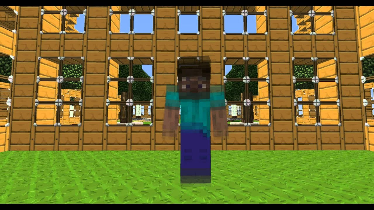 Steve Meets Minecraft-Multiplayer - YouTube