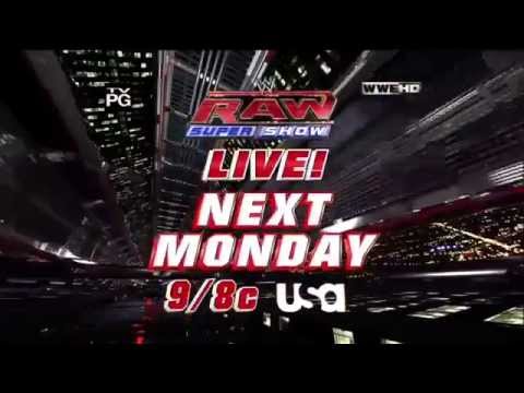 WWE Raw Supershow March 19th 2012 PROMO - YouTube