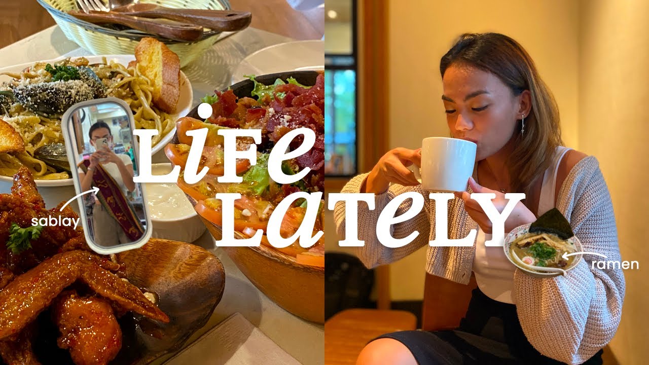 life lately VLOG: buying my sablay, exploring baguio, tiktok photographer?! | philippines - YouTube