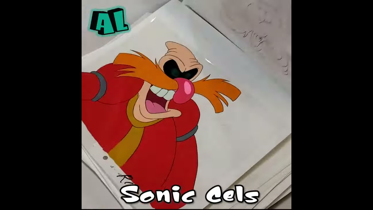 Sonic Animation Cels - YouTube