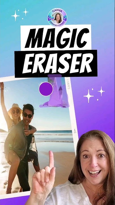 How to Remove Objects from Photos in CANVA 🌟 Magic ERASER! - YouTube