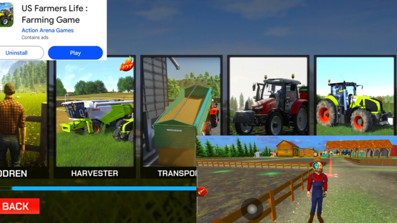 US Farmers Life : Farming Game Us🚜 farmers life farming game pc mobile ...