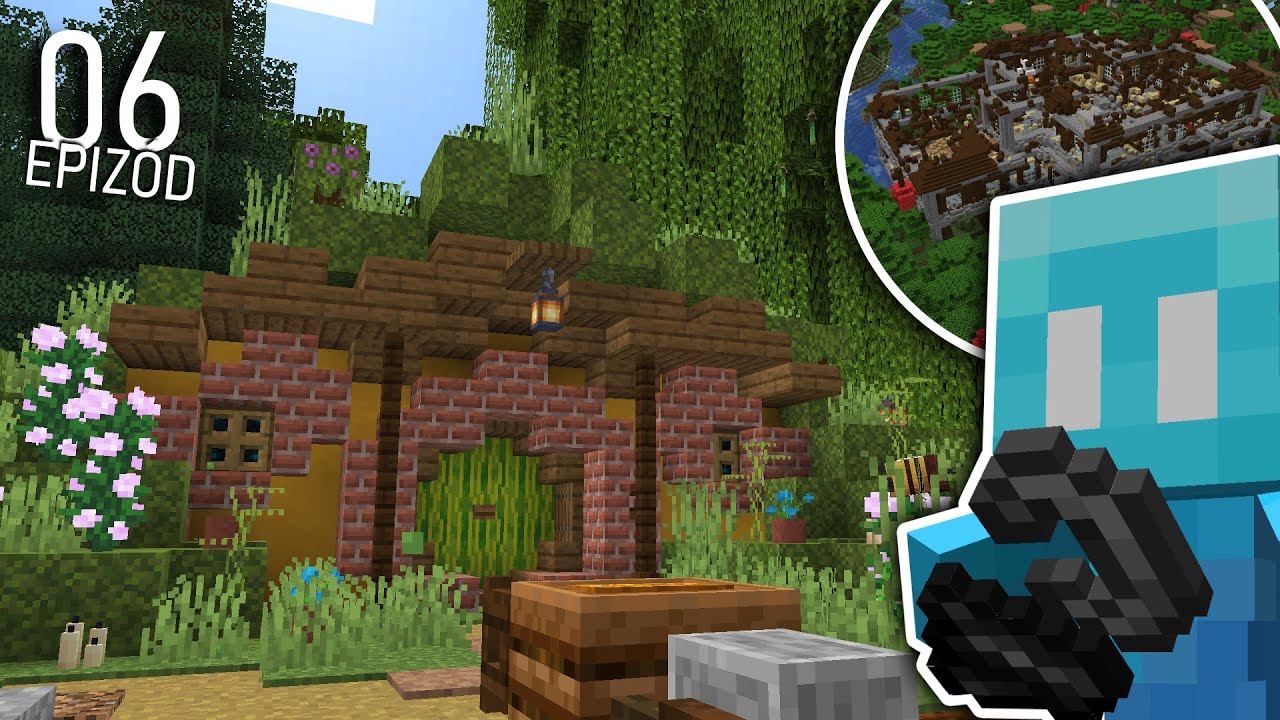 HOBBIT FARM ÉS KÚRIA RAID | Minecraft 1.19 Let's Play - 6. rész - YouTube