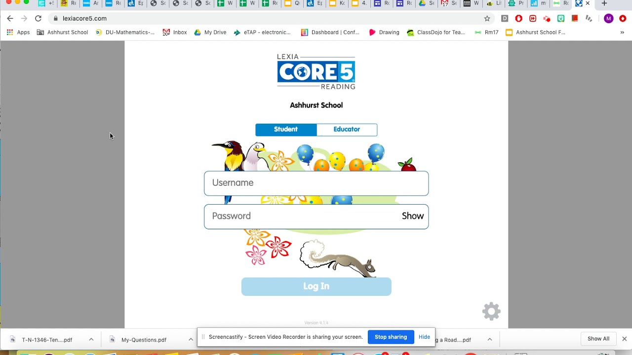 How to get onto Lexia -core 5 - YouTube