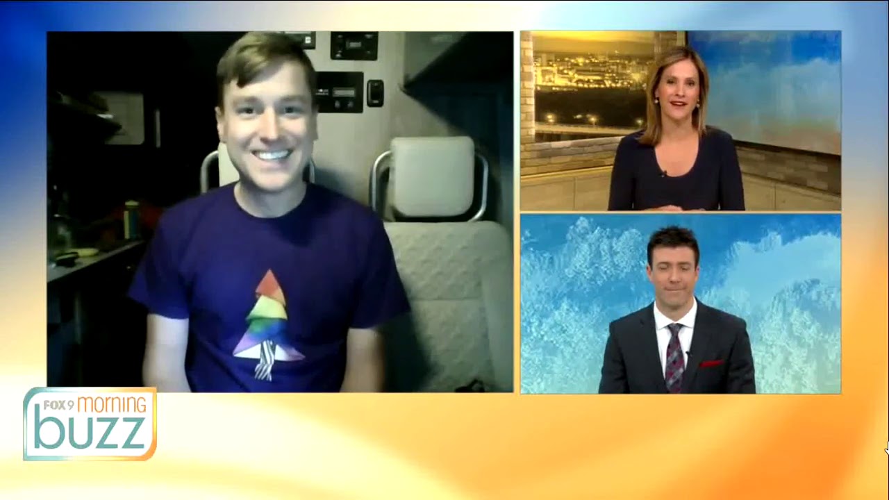 Run Across Minnesota/Mikah Meyer on FOX Minneapolis 9-10-2020 - YouTube
