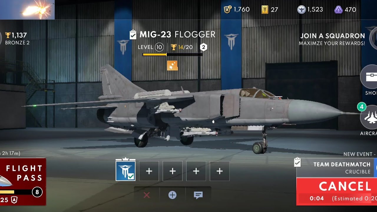 MiG-23 Flogger gameplay (9/1/0) - MetalStorm - YouTube