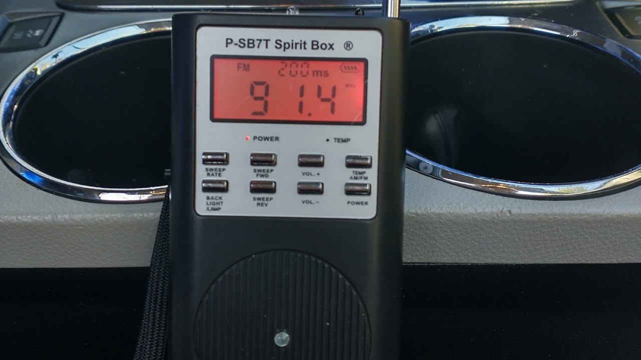 P-SB7T Spirit Box Review - YouTube