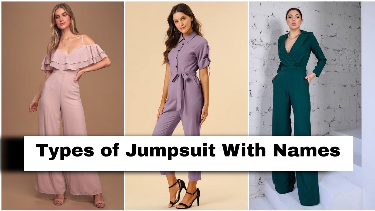 Different Types of Jumpsuits With Names 2023 | jumpsuit for girls ...