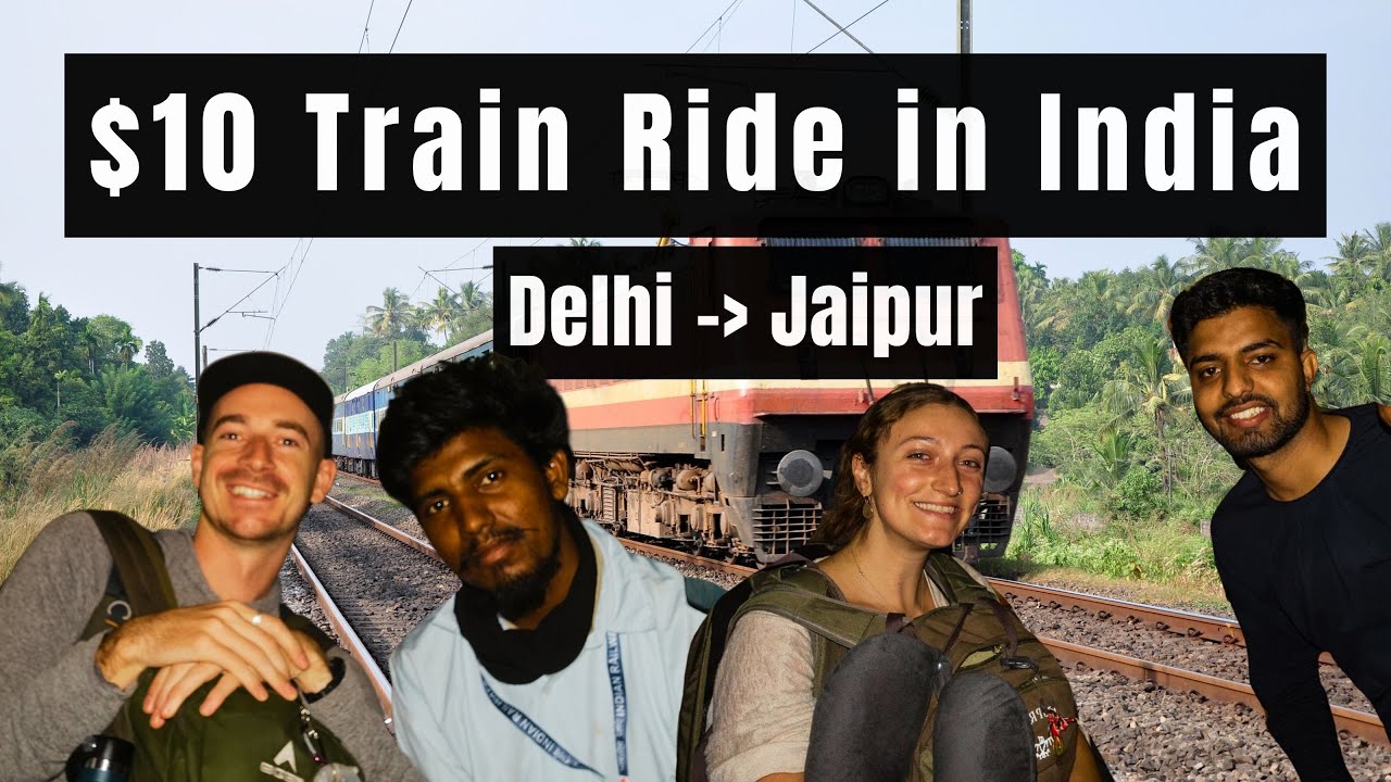 2nd Class Train in India from Delhi to Jaipur - It's KIND OF CLEAN ...