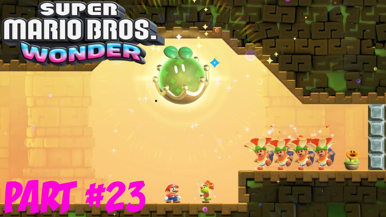 Super Mario Bros. Wonder - Part 23: Poison Ruins, Operation Poplin ...