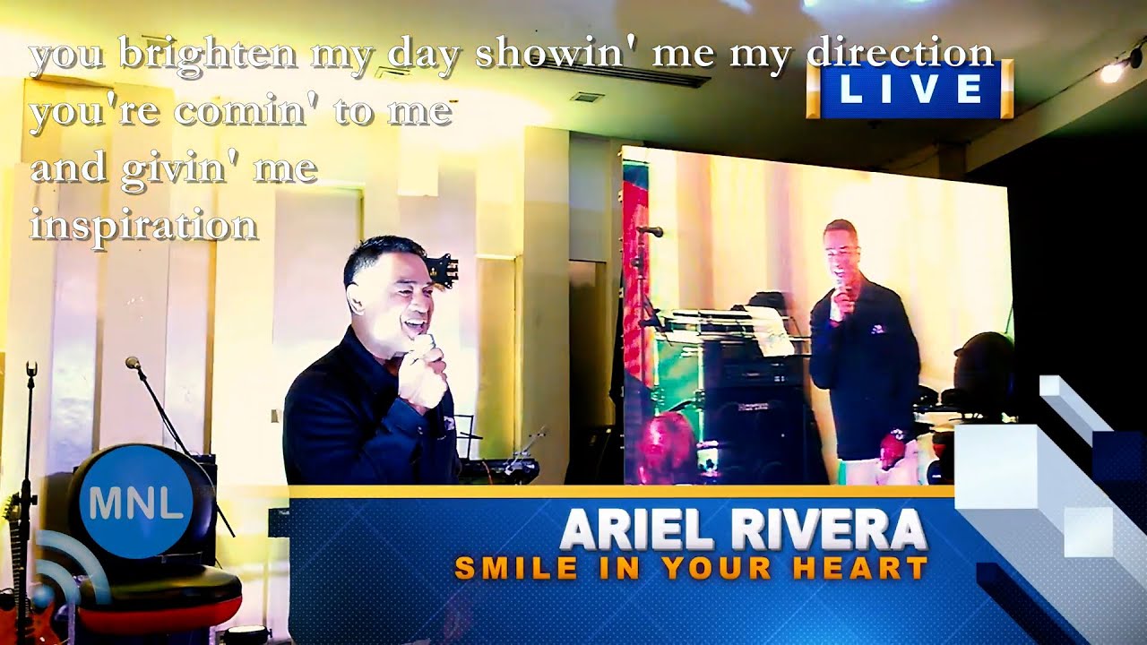 [UNPLUGGED] SMILE IN YOUR HEART (Ariel Rivera) Momentum Live MNL - YouTube