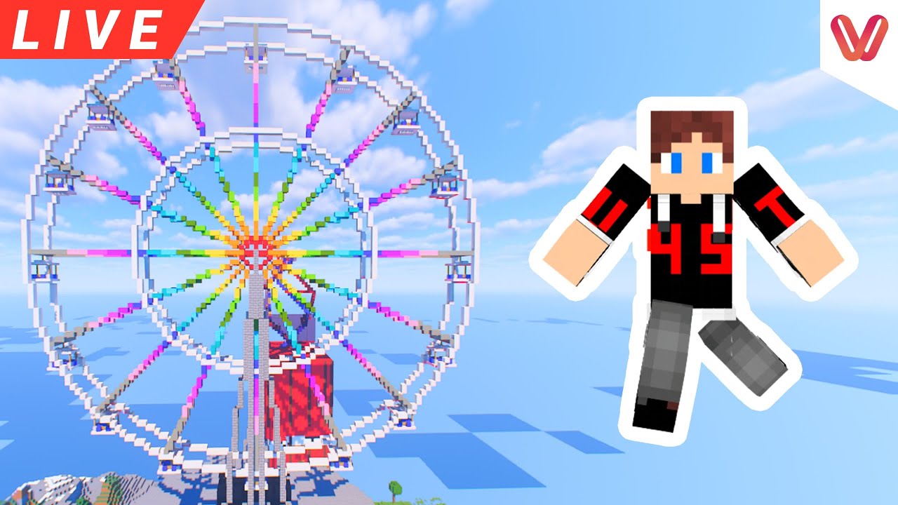 BUILDING THE ROLLERCOASTER ISLAND (FERRIS WHEEL PT.4) - YouTube