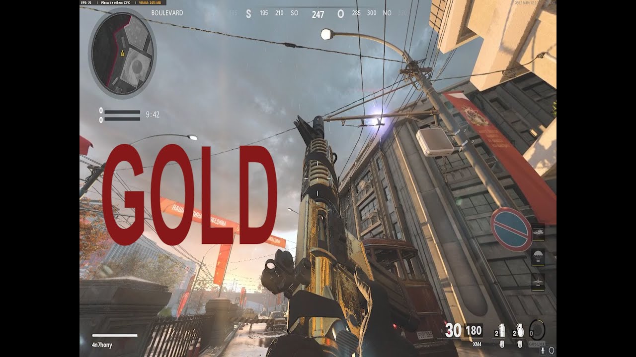 my first gold mx4 black ops cold war - YouTube