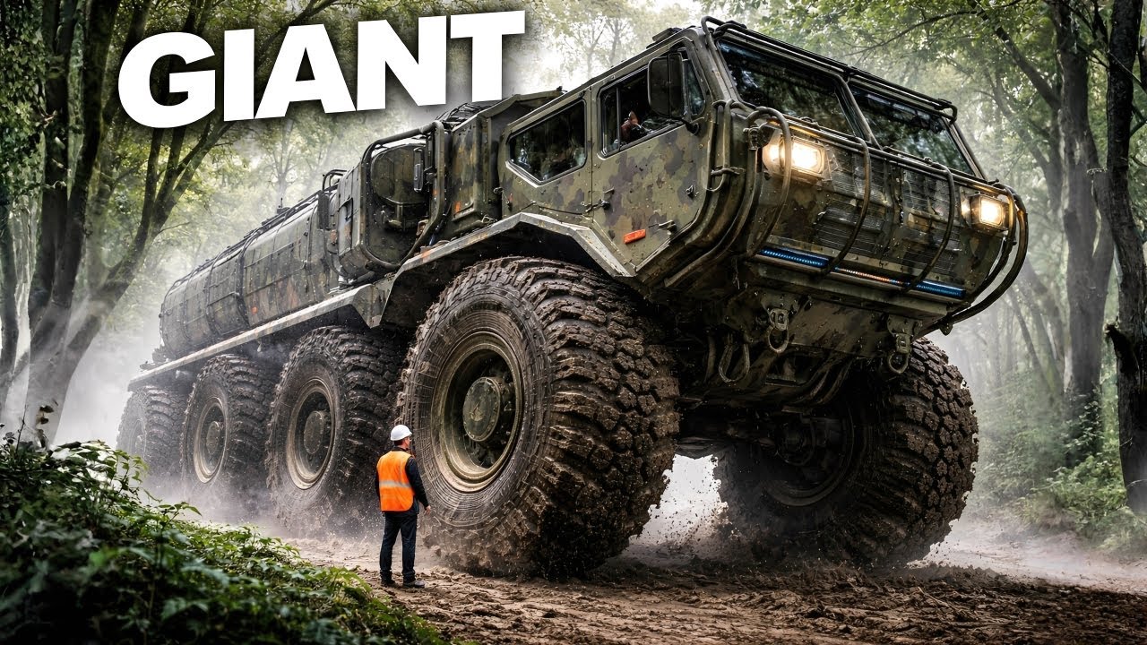 10 Most Extreme Off Road Military Trucks in the World 8x8 & 10x10 - YouTube