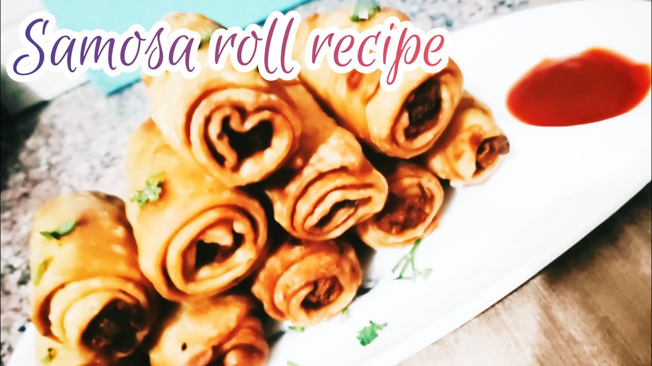 Roll samosa recipe / aloo roll samosa #withsonaltripathi - YouTube