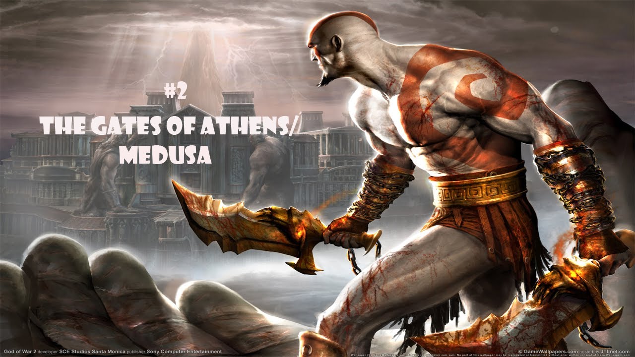 God of War 1 (Ps2) Part 2 PTBR - The Gates of Athens/Medusa - YouTube