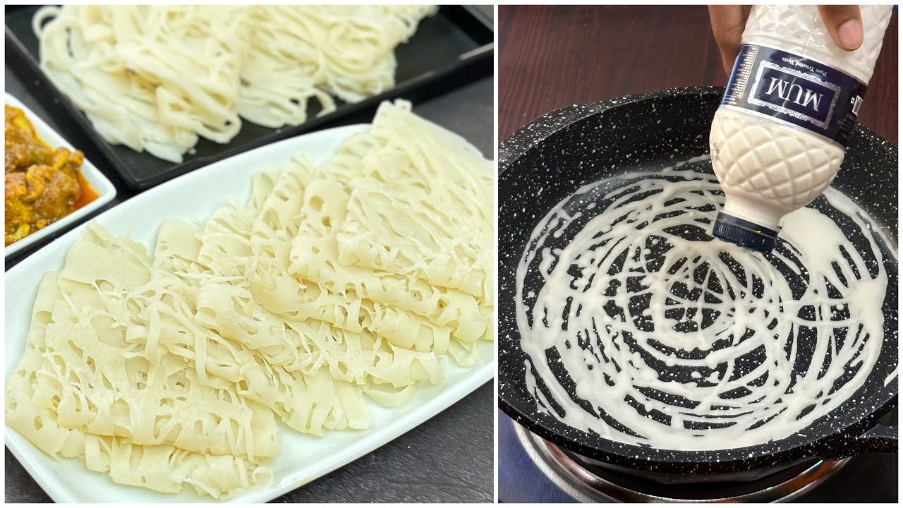 শুকনো চালের গুঁড়ো দিয়ে ছিটা রুটি তৈরীর তিনটি সহজ পদ্ধতি | ছিট রুটি ...