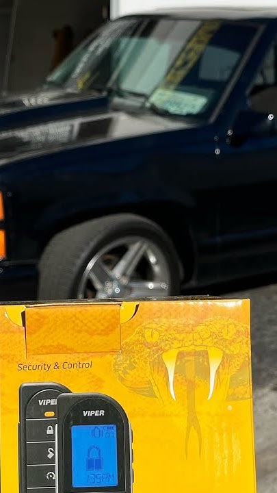 1988 Chevy pick up viper remote start installation - YouTube