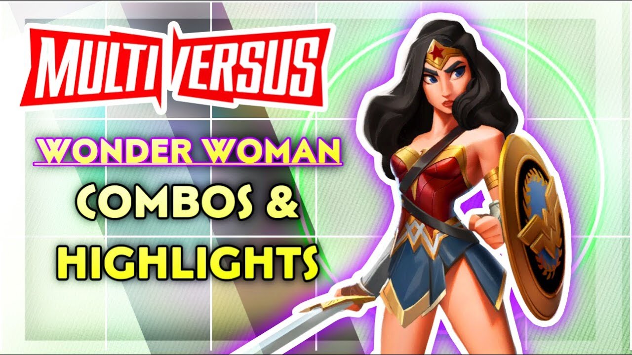 MultiVersus - Wonder Woman Combos / Highlights - YouTube