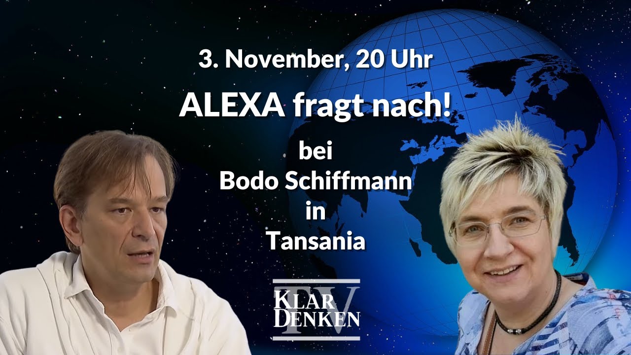 „Alexa fragt nach!“…bei Dr. Bodo Schiffmann in Tansania - YouTube