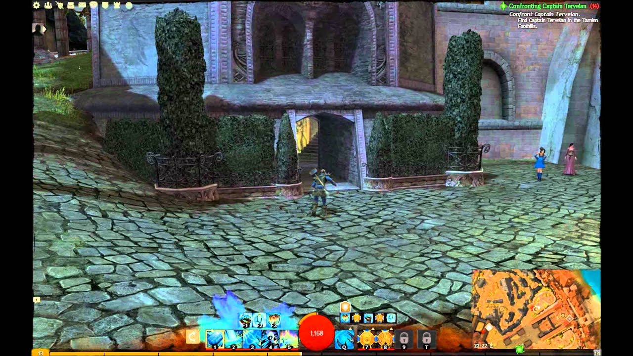 [GW2] Divinity's Reach Vista Guide - Guild Wars 2 Human Gameplay - YouTube