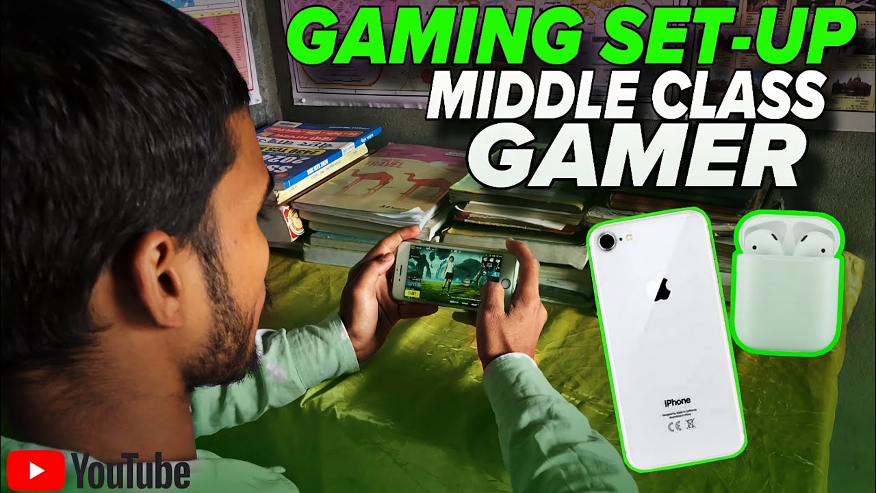 Gaming Set-up of A Middle Class Gamer | Middle class gaming Setup BGMI ...