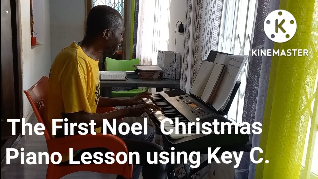 The First Noel, Christmas Carol//Christmas Lesson for Beginners, using ...