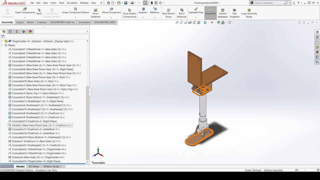 UCI BME 60C: SLURP Single Axis Friction Breaking Passive Prosthetic ...