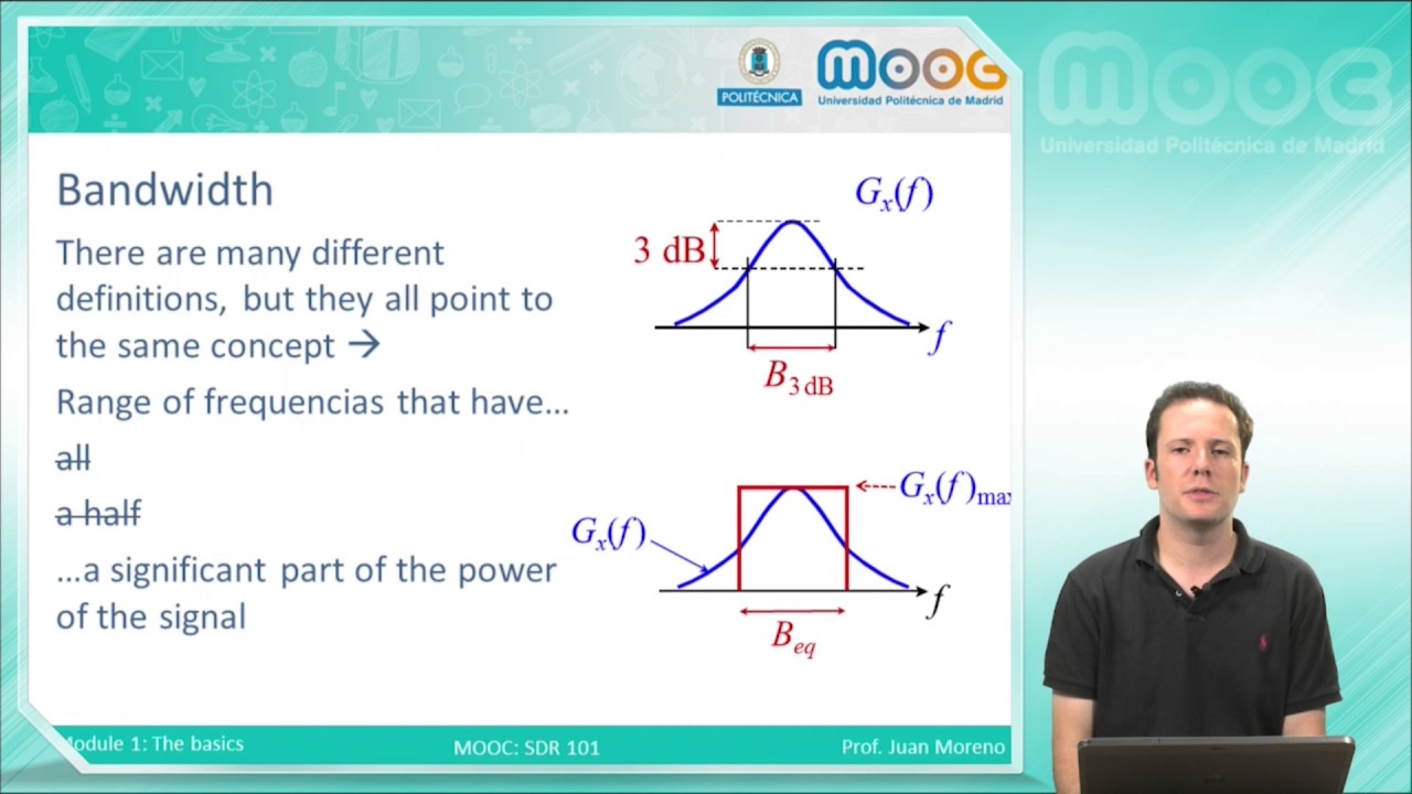 MOOC SDR 101 1: The basics. Signals - YouTube