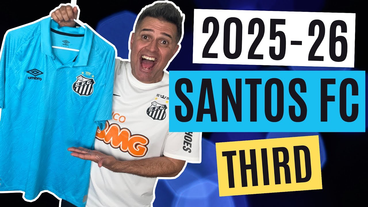 NEYMAR SPECIAL KIT 🔥 UMBRO 2025-26 SANTOS FC THIRD SHIRT REVIEW - YouTube