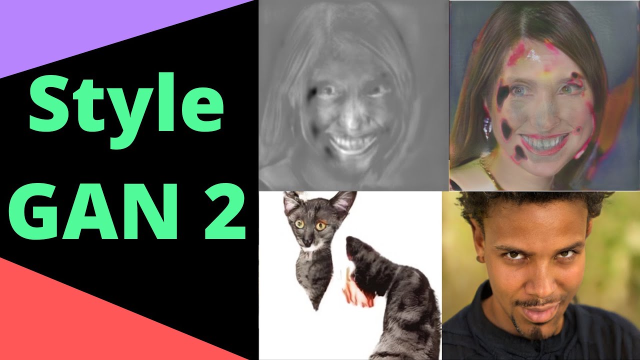 StyleGAN2 explained - AI generated faces, cars and cats! - YouTube