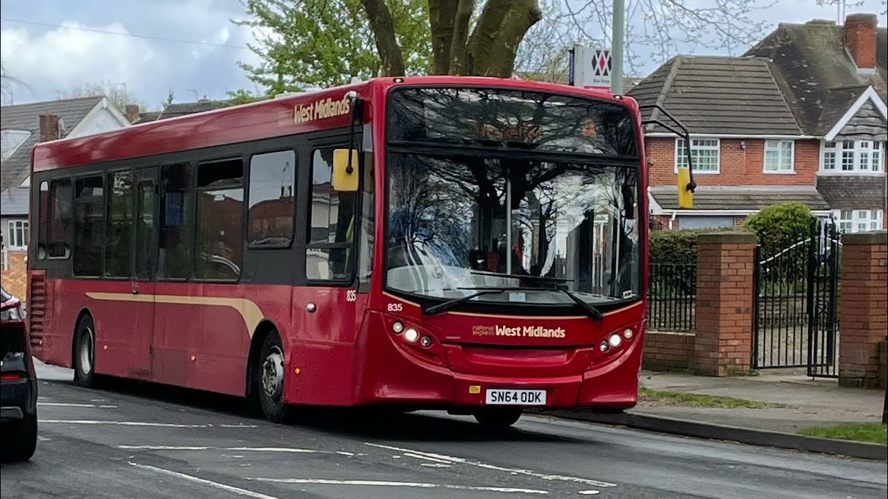 NXWM 835. Alexander ADL Enviro200 Bus. Route 4. SN64 ODK. COOLING FAN ...