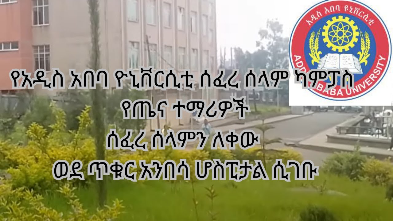 sefere selam campus Addis Ababa University AAU - YouTube